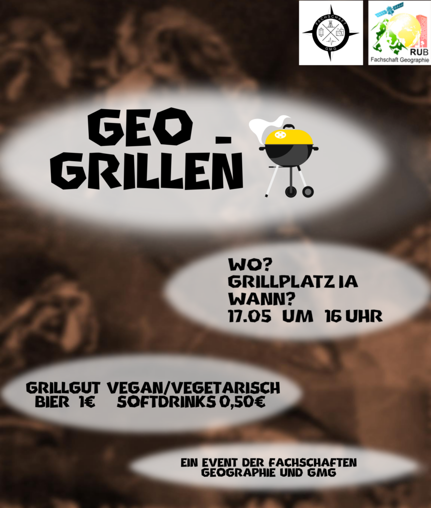 Geo-Grillen am 17.05.2023 ab 16 Uhr, HZO-Grillplatz – Fachschaft ...